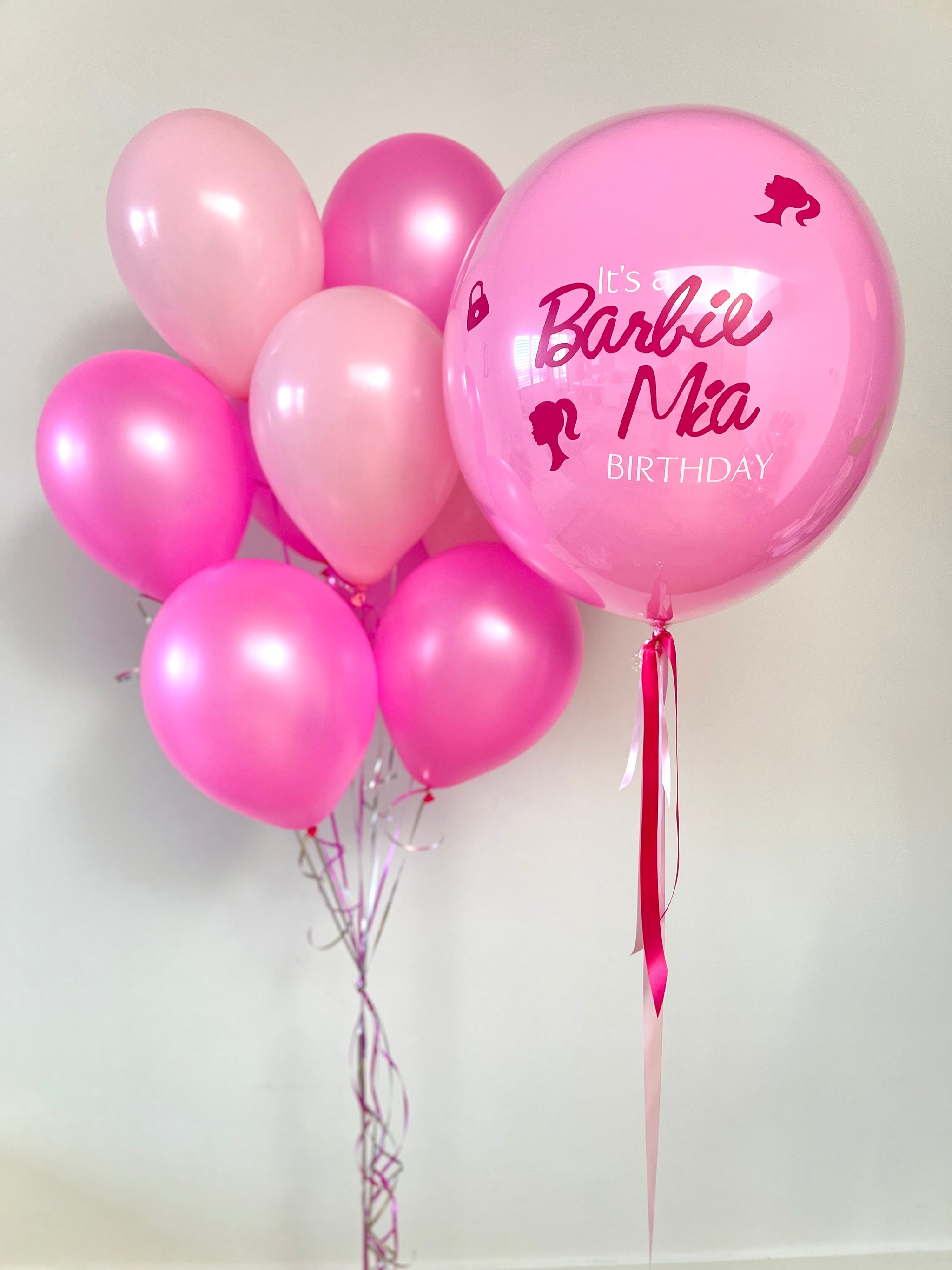 Barbie Balloon Bouquet – Balloon Bloom